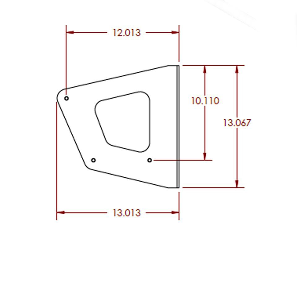 Kart Tire Rack, 80" Long - Kart Stands - KartStore-USA